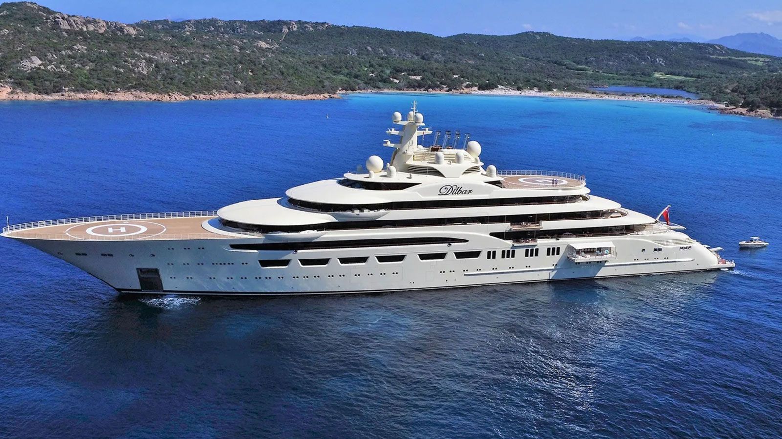The best photos of Lürssen superyacht Dilbar